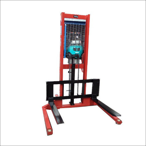 Buy Online 1.6M Manual Straddle Pallet Stacker 1Ton Australia - OzJack