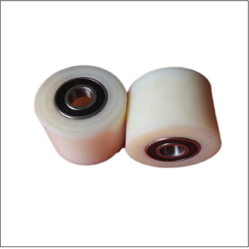 Buy Online Pallet jack truck stacker front roller wheels + bearings 2 x ...